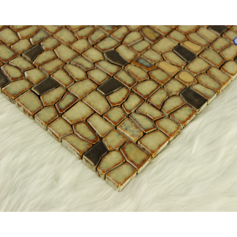 Customer Reviews: Multicolor Squares Glass Tiles Mosaic Backsplash ...