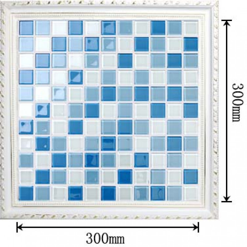 Porcelain Tile Snowflake Style Mosaic Art Design