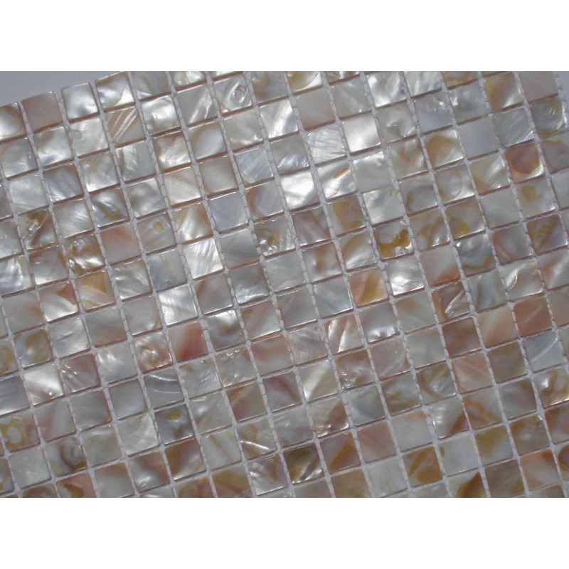 Mother of Pearl Tile Shower Liner Wall Backsplash