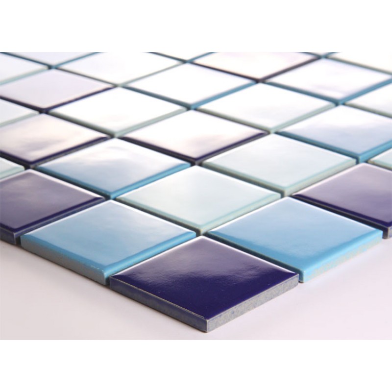 Porcelain Square Mosaic Tiles Wall Design Ceramic Swimming Pool Kitchen ...