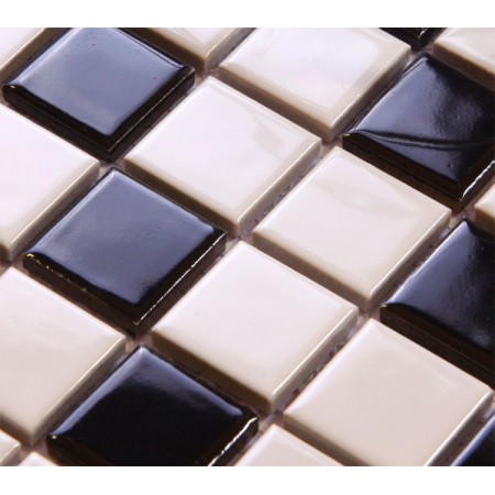 Glazed Porcelain Square Mosaic Tiles Wall Designs Ceramic Tile Swimming ...