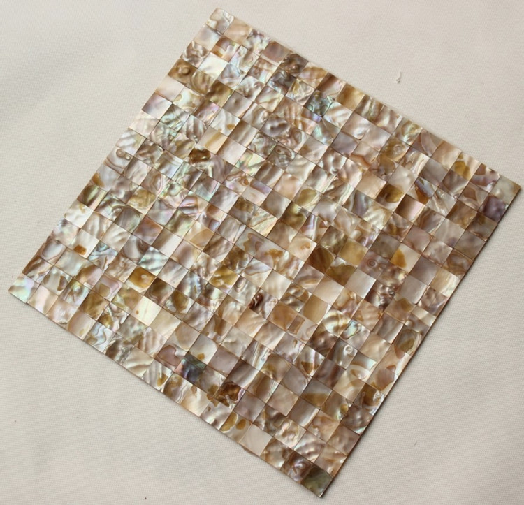 Shell Mosaic Tiles Cheaper Mother of Pearl Tile Backsplash