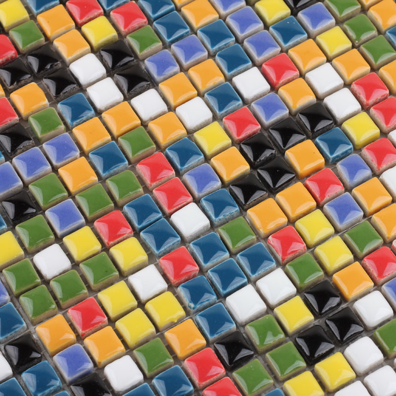 Wholesale Glazed Porcelain Tile Mosaic Iridencent Tiles Floor Bathroom ...